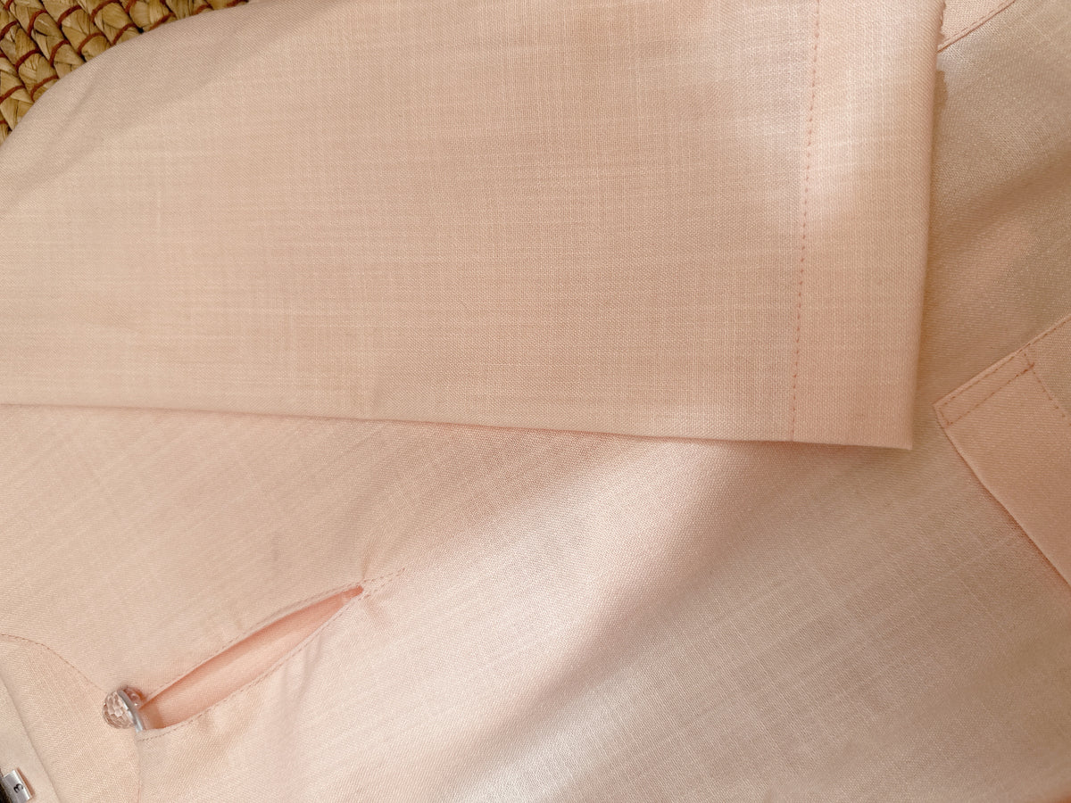 2025 Ari Boy Set In Soft Pink Cotton Linen – ChinonetKita