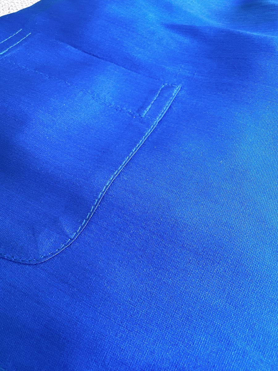 2024 Ari Boy Set in Royal Blue Shantung – ChinonetKita